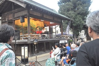 ぐるっと流山 初めての切り絵行燈と音楽の夕べ流山市